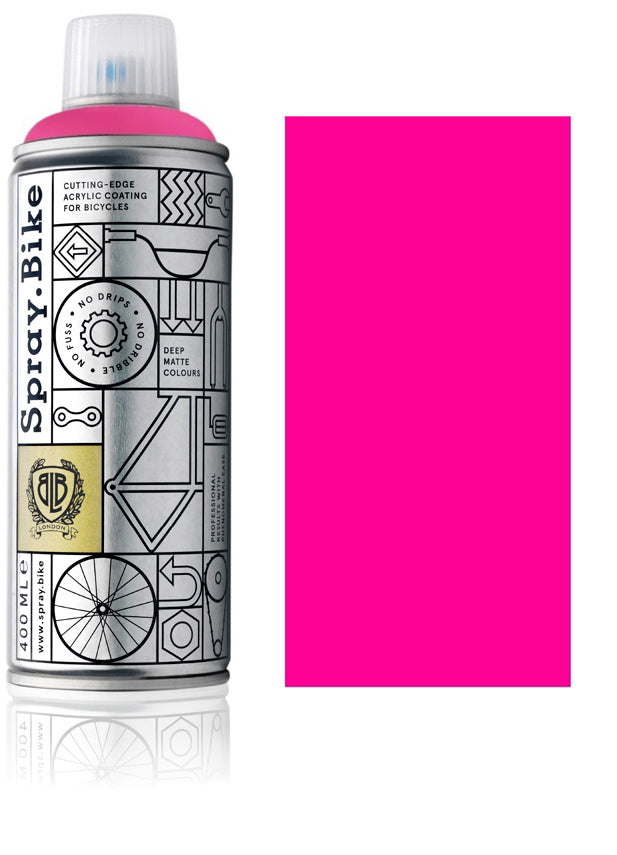 Fluro Pink - 400ml– Spray.Bike Australia